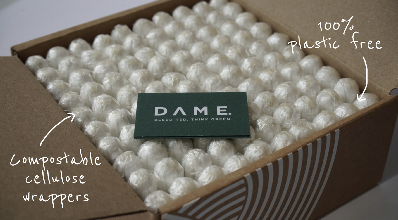 Bulk Buy Tampons | Organic Cotton Tampons - DAME